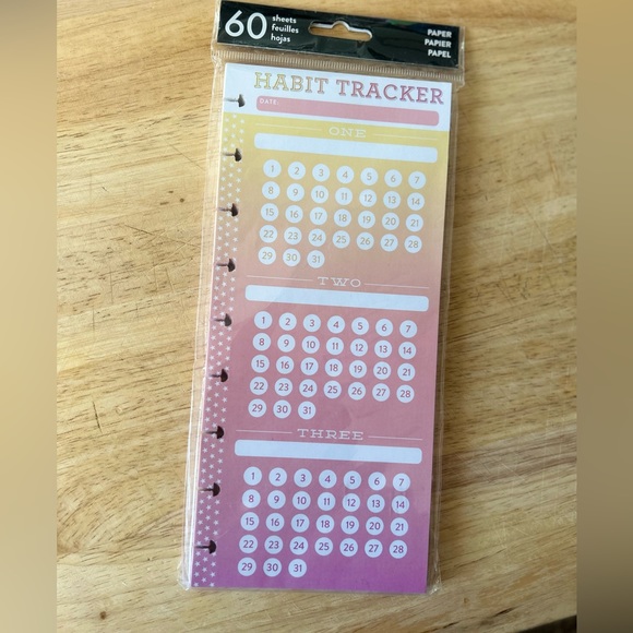 The Happy Planner | Office | The Happy Planner Habit Tracker Sheets For ...